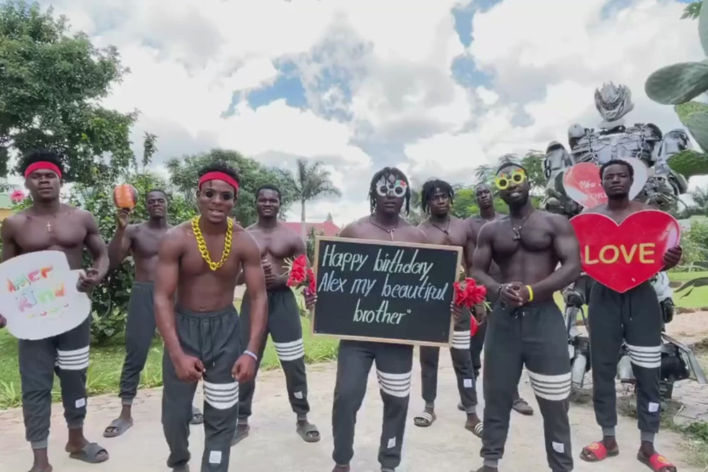 Personalized Greeting video from Africa | Wishes Made Visual