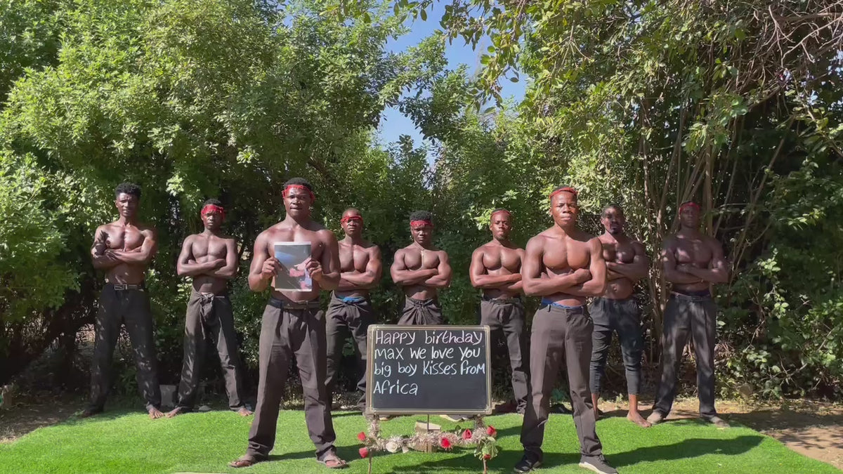 Personalized Greeting video from Africa | Fast Delivery - Wishes Made ...